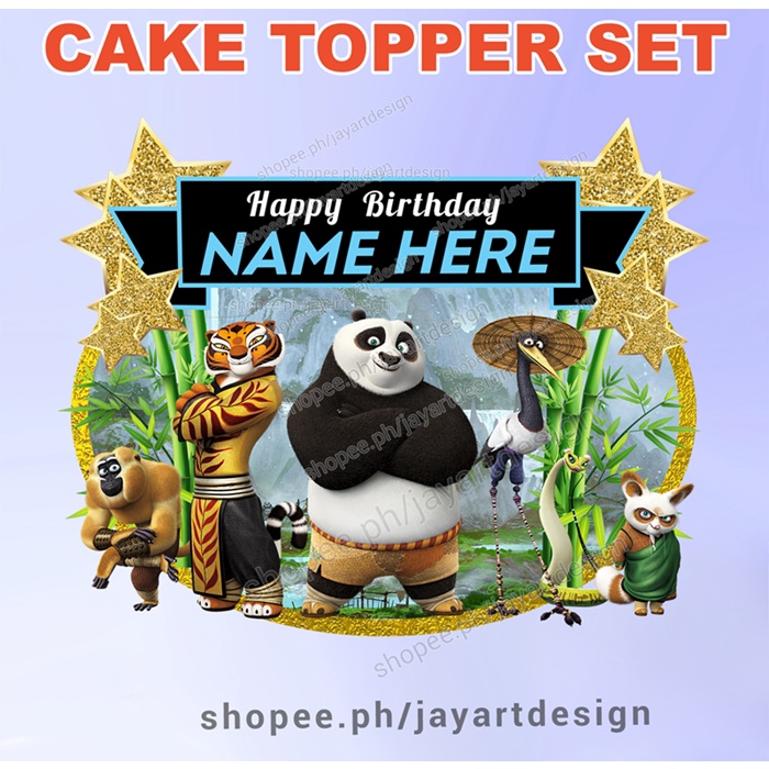 Kung Fu Panda Birthday Card