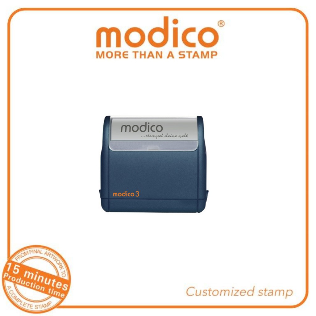 Modico Stamp M Series 3 (Personalized Stamp) | Shopee Philippines
