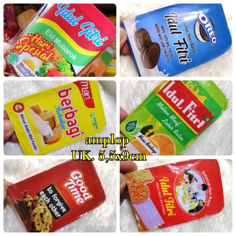 Lebaran Snack Envelope / mini Snack Envelope / Eid viral Envelope ...