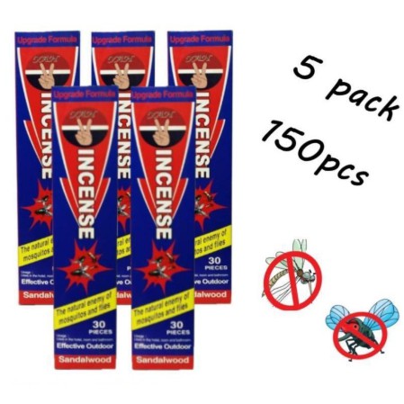 5Box Plastic Packaging INCENSE 150Pcs Stickers (MATAPANG) SANDALWOOD ...