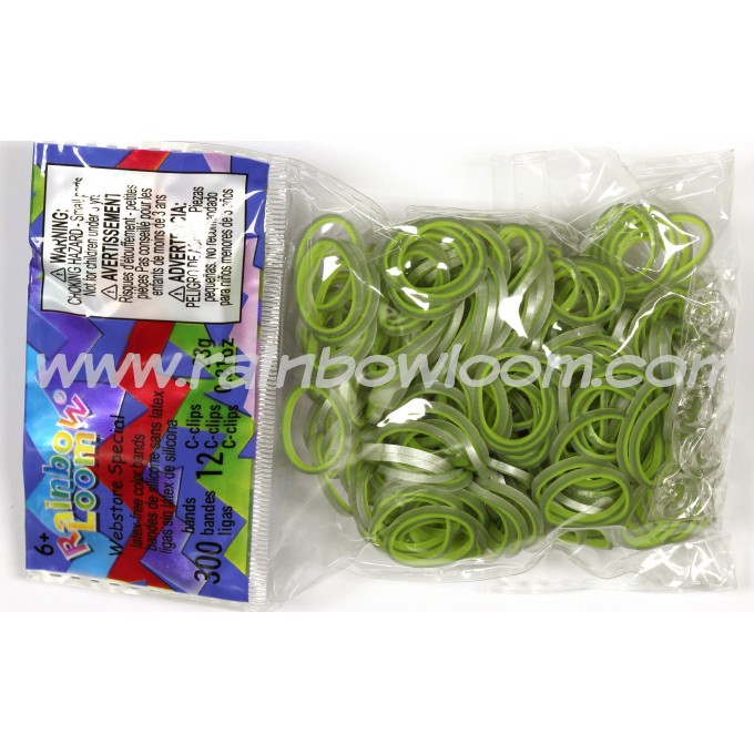 Rainbow Loom Refill-Limited Edition(Neon Green Medieval) | Shopee ...
