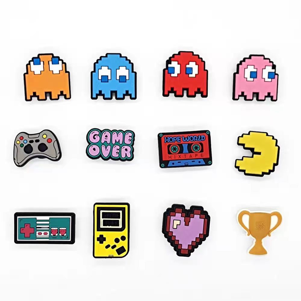 Game Series shoes accessories buckle Charms Clogs Pins for shoes bags ...