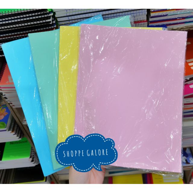 PASTEL COLORED BOND PAPER | Shopee Philippines