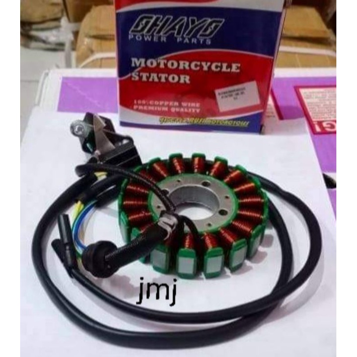 RUSI SIGMA 250/HAOJUE 125/ 150 STATOR 18C-DC TYPE ASSY | Shopee Philippines
