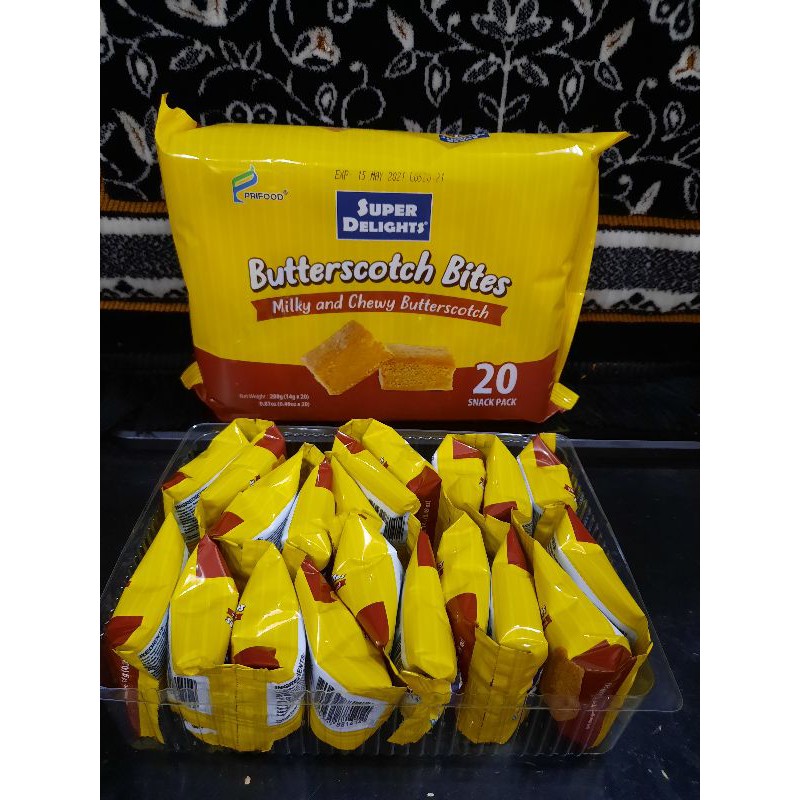 super delights Butterscotch Bites (20 snack pack) | Shopee Philippines