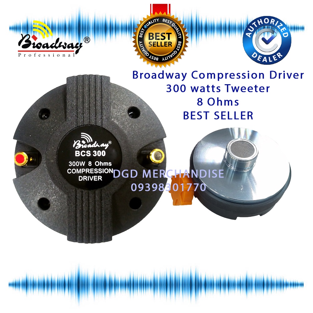 BCS-300 300watts Compression Driver Unit Broadway tweeter 300w BCS 300 ... BCS-300 300watts Compression Driver Unit Broadway tweeter 300w BCS 300 ...