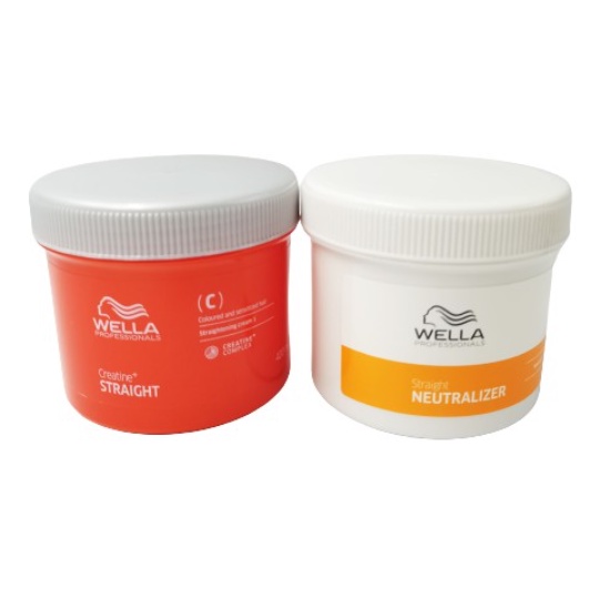 [With Freebie] Wella Creatine Straight Rebonding Set (400ml) | Shopee ...
