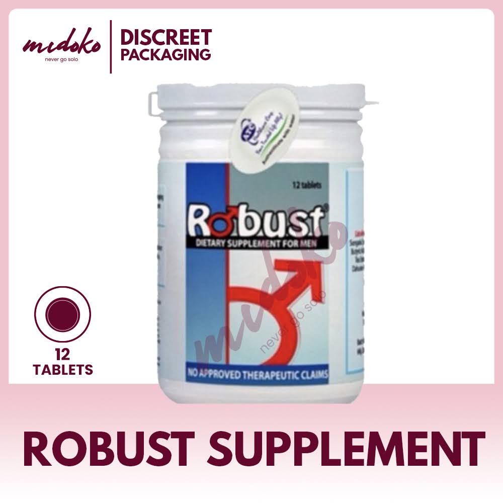 Midoko Robust Dietary Supplement (1 Bottle of 12's) | Shopee Philippines