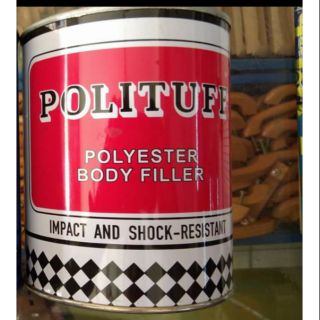 Polituff Body Filler 1 Liter With Hardener | Shopee Philippines