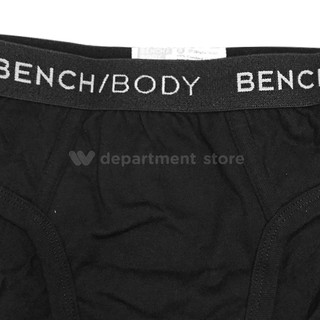 BENCH 100% Authentic Mens Hipster Brief TUB0311BK4 3pcs | Shopee ...