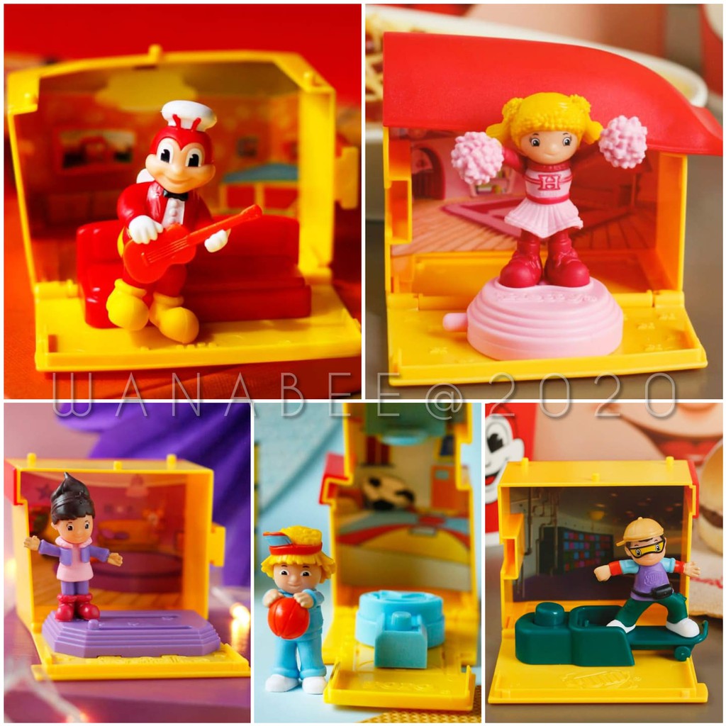 JOLLIBEE FUN HOUSE COMPLETE SET | Shopee Philippines