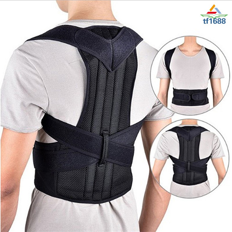 Breathable Back Support Brace Vest for Women Men Correct Posture Upper ...