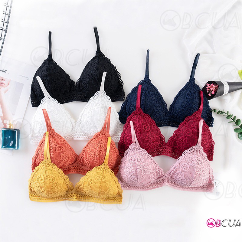 Bcua Korean Lace Bra 32A-38B Sexy Backless Underwear Brallete Wrapped ...