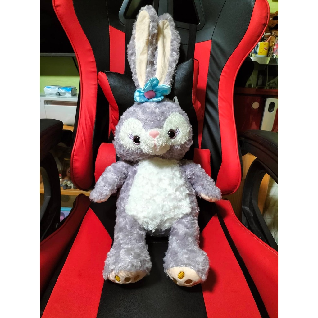 Stella Lou Stuffed Stuffed Toy Purple Rabbit BIG PRELOVED BUT GOOD AS ...