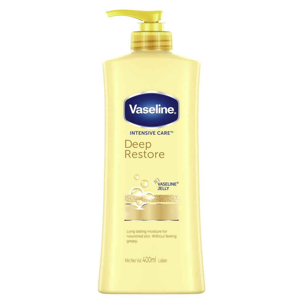 Vaseline Intensive Care Lotion Deep Restore 400ML | Shopee Philippines