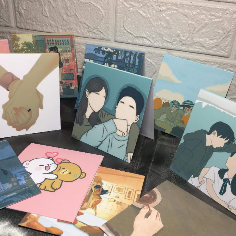 COUPLE EDITION Greeting Cards - love, monthsary, anniversary, letter ...