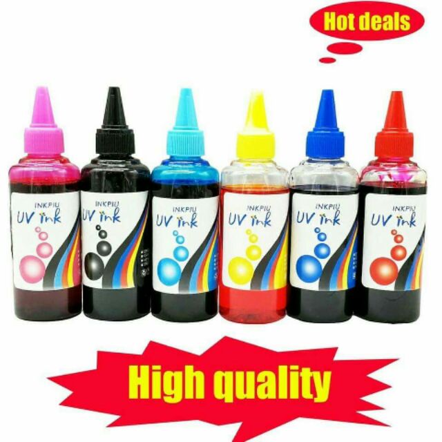 UV DYE INK 4 COLORS AVAILABLE B/C/M/Y. | Shopee Philippines