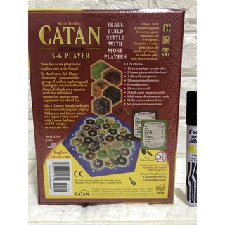 Catan Trade Build Settle (Board Game) Catan Extention | Shopee Philippines