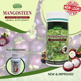 Authentic Mangosteen Supplement Capsules 500mg Bottle of 100 (Garcinia ...