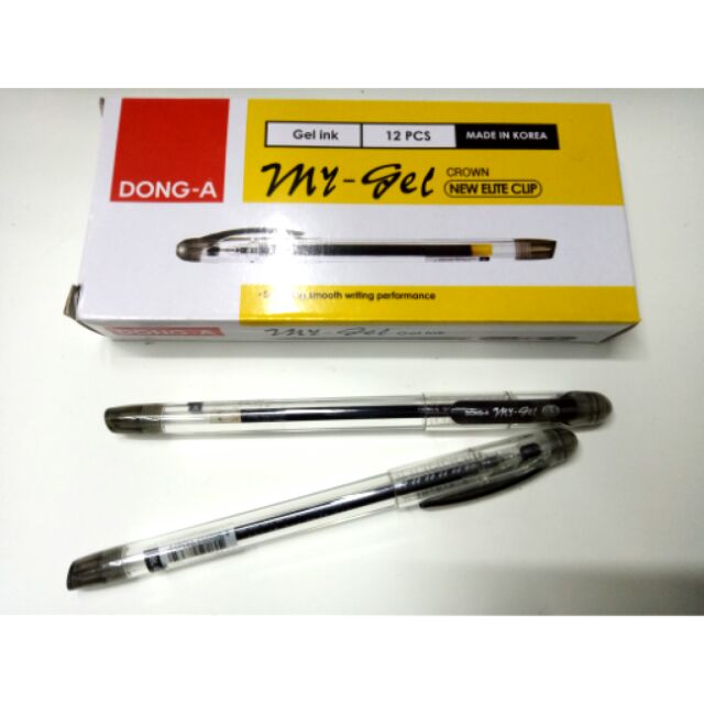 My gel Dong A Gel Pen 0 5 Per Box 12pcs Shopee Philippines