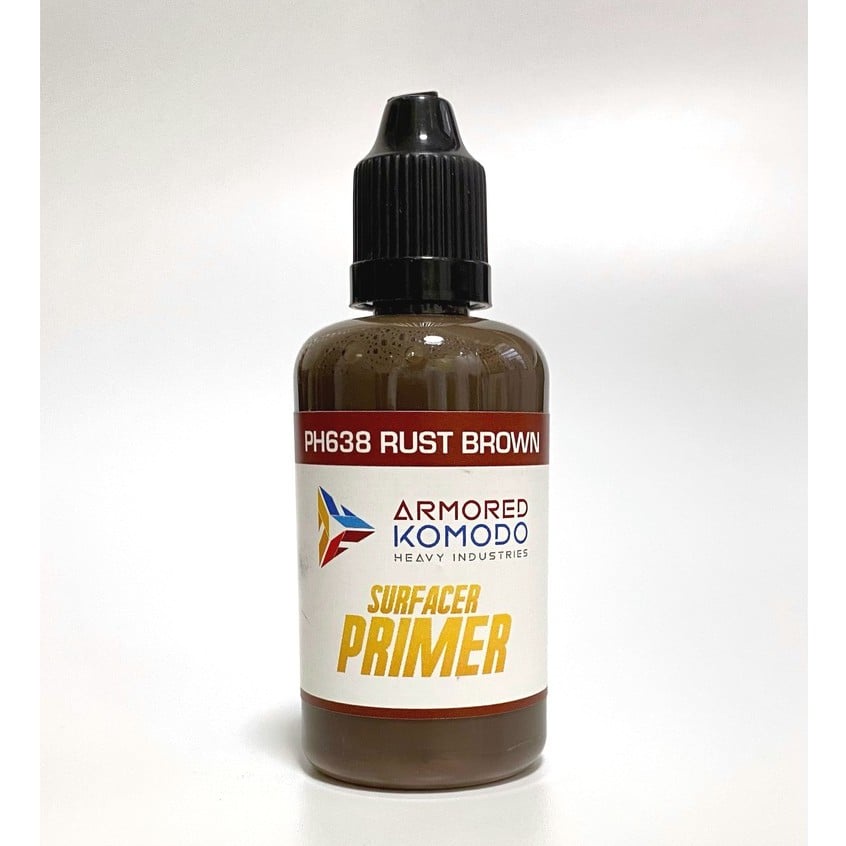 ArKom: PH638 (50ml) and PH640 (250ml) Rust Brown Primer Armored Komodo ...