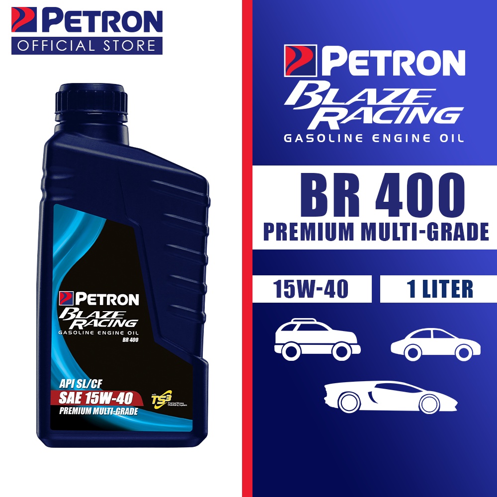 Petron Blaze Racing BR400 Premium Multigrade (Ultron Touring) SAE 15W ...