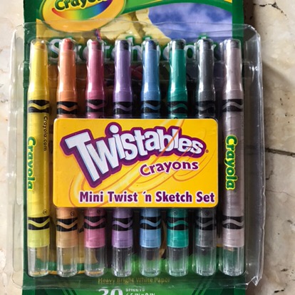 Crayola Twistable Crayons Mini Twist N Sketch Set | Shopee Philippines