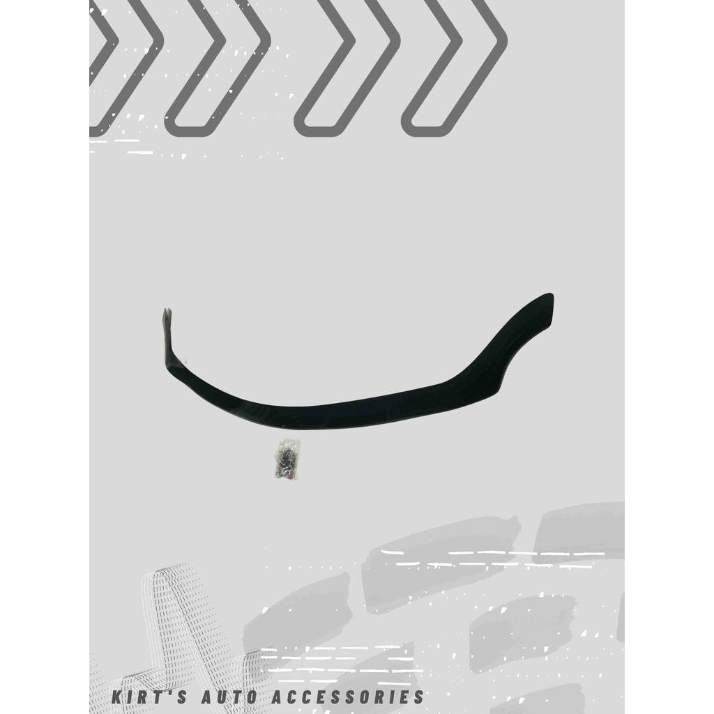 Toyota Vios 2008 2009 2010 2012 Batman Bonnet Lip Lid Black Hood Guards ...