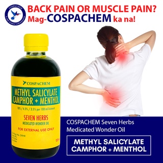 Cospachem Seven Herbs Medicated Wonder Oil 4pc Bundle | Shopee Philippines