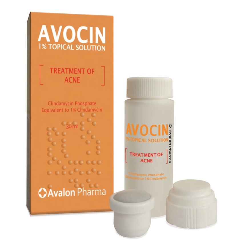 Avocin 1% Topical Solution for Acne 30ml | Shopee Philippines