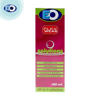 EO Flexwear All-In-1 Contact Lens Solution 360ml | Shopee Philippines