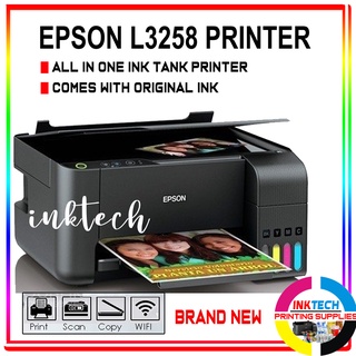 Epson L3258(L3250) Wi-Fi All-in-One Printer with 004/003 original (scan ...