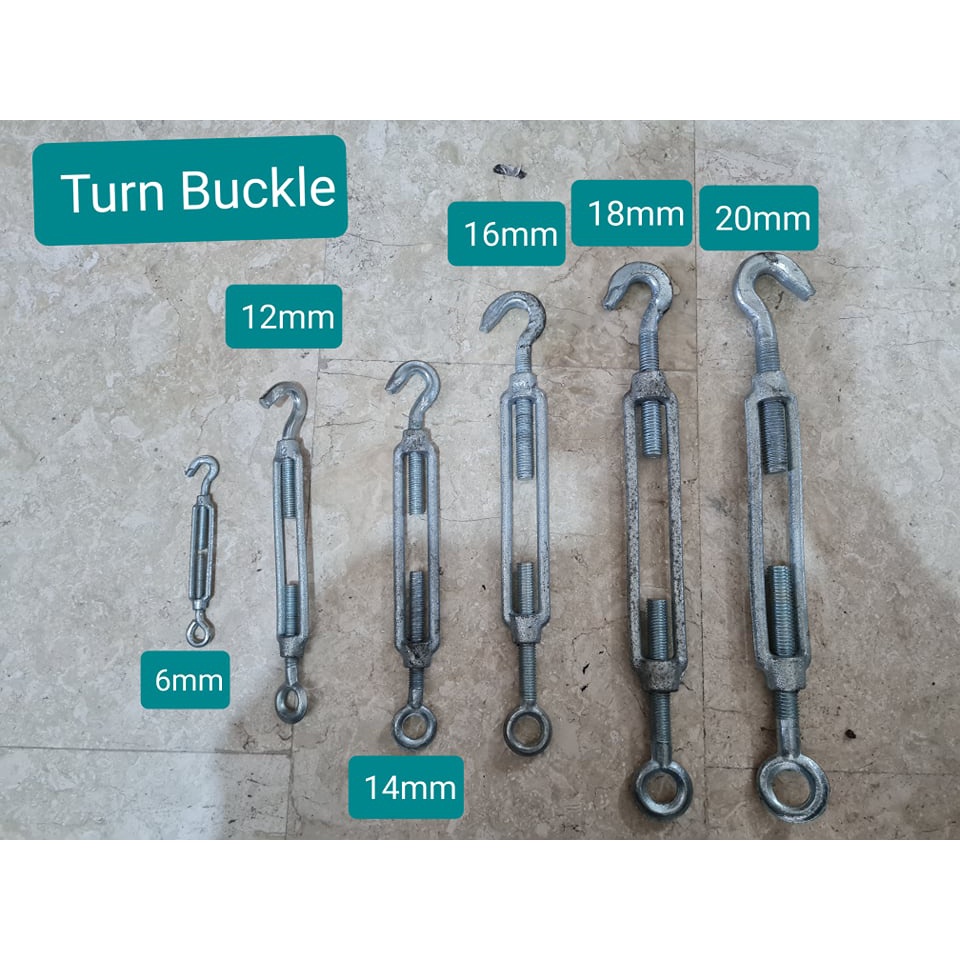 Turn Buckle Galvanized GI Turnbuckle Gate Tensioner M6 1 4 M10 3 8