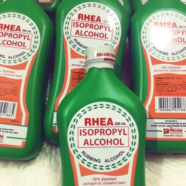 RHEA ISOPROPYL ALCOHOL 500ml | Shopee Philippines