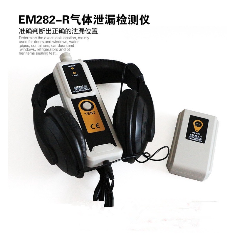 Ultrasonic Leak Detector 40KHz Ultrasonic Transmitter Relative Humidity ...