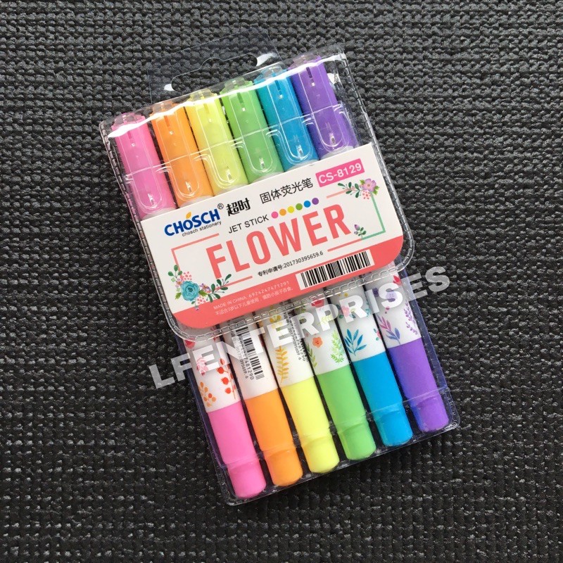 Chosch Jet Stick Flower Gel Highlighter (CS-8129) | Shopee Philippines