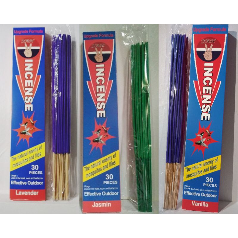 YAH Jasmin / Lavender/ Vanilla Incense Mosquito Killer With Stand ...