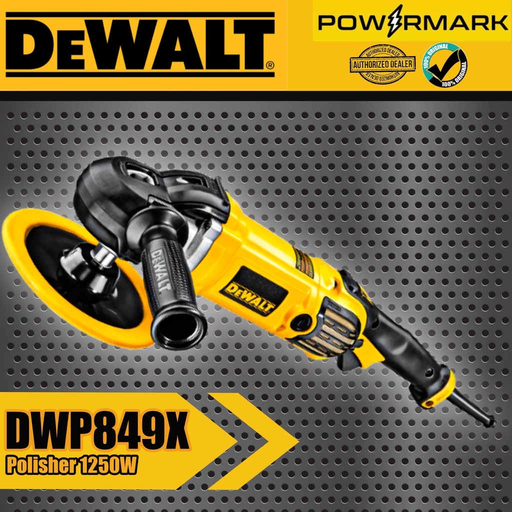 DEWALT DWP849X Polisher 1250W [POWERMARK | DHD] | Shopee Philippines