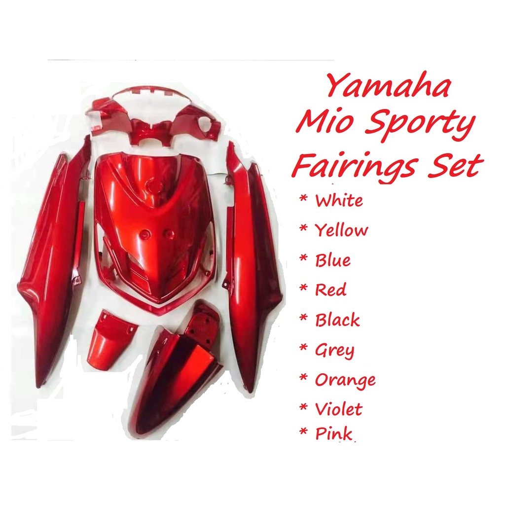 Yamaha Mio Sporty - Fairings Set / Cover Set | Shopee Philippines