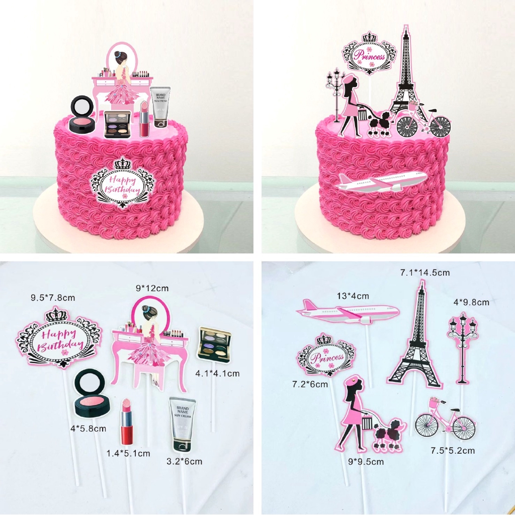 Lipstick Cake Topper | Lipstutorial.org