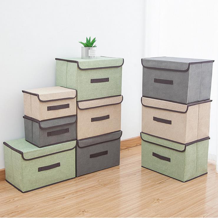 Home Color Foldable Storage Box 2 in 1 Storage Box Beautiful and ...