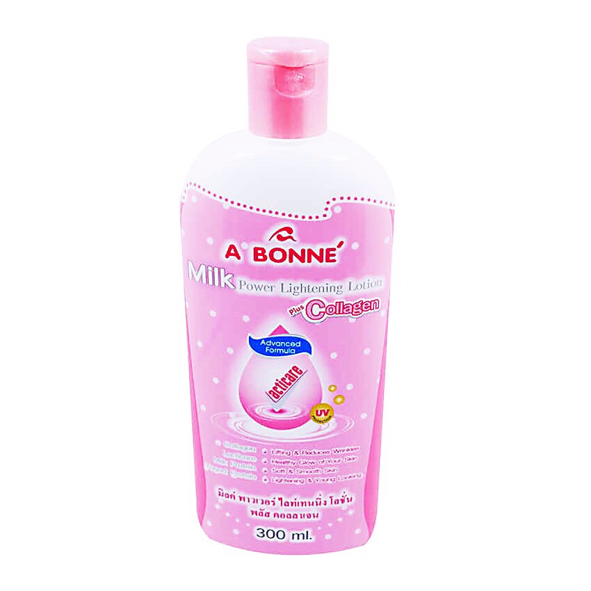 A bonne Milk Power Lightening Lotion w/Collagen Pump 150ml / 300ml ...