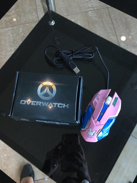 Overwatch DVA Wired Backlight Breathing Light 1.5M USB Mouse | Shopee ...