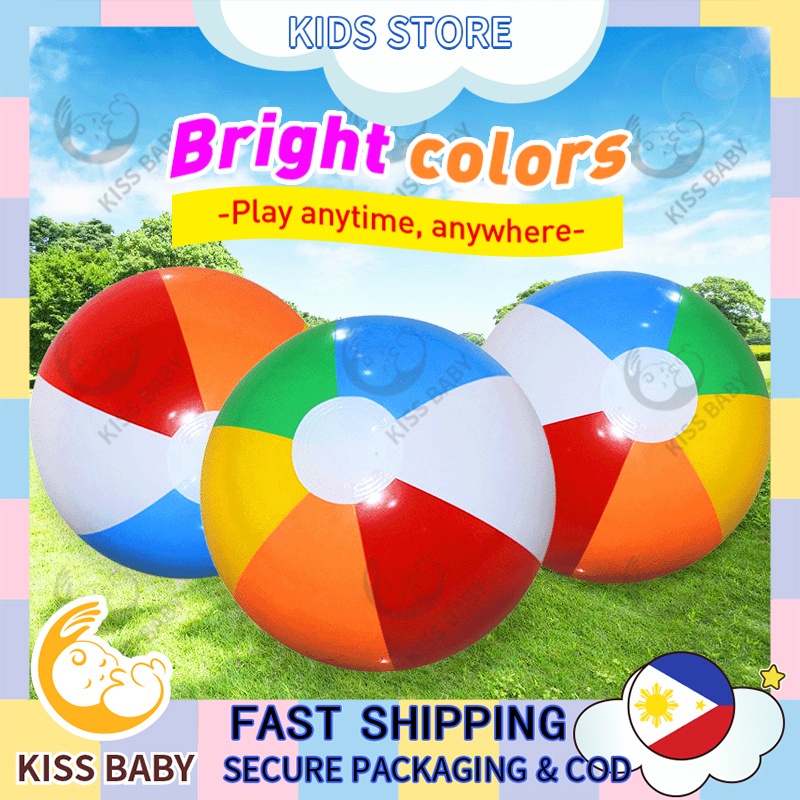 Beach Ball Inflatable Beach Ball For Kids Water Game Toys Summer Kids ...
