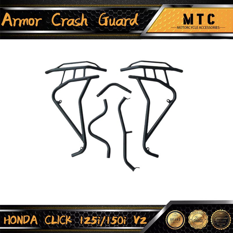 accessories 125i tire hugger honda click 125i Full Armor crash guard V2 ...