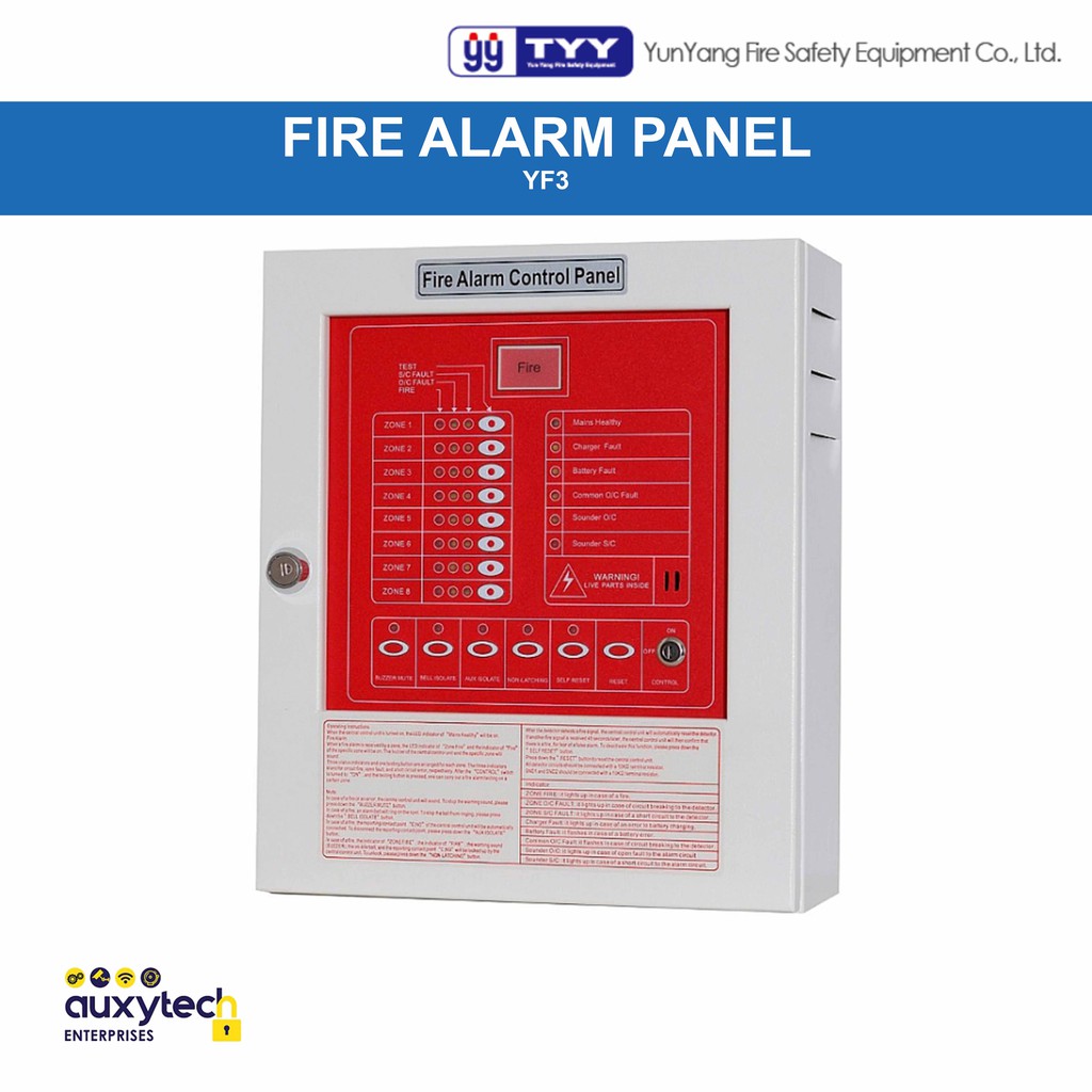 Conventional Fire Alarm Control Panel YF-3 TYY | Shopee Philippines