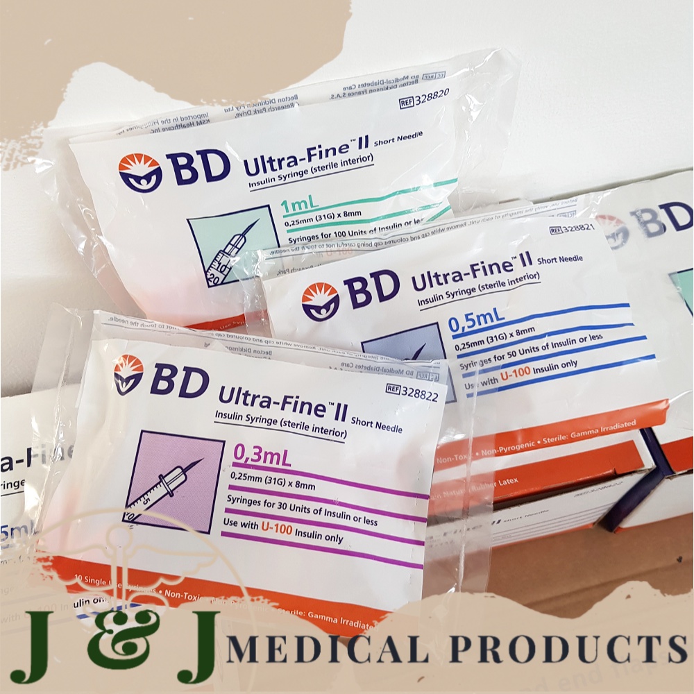 BD Ultra-Fine Insulin Syringe (10 PCS) | Shopee Philippines
