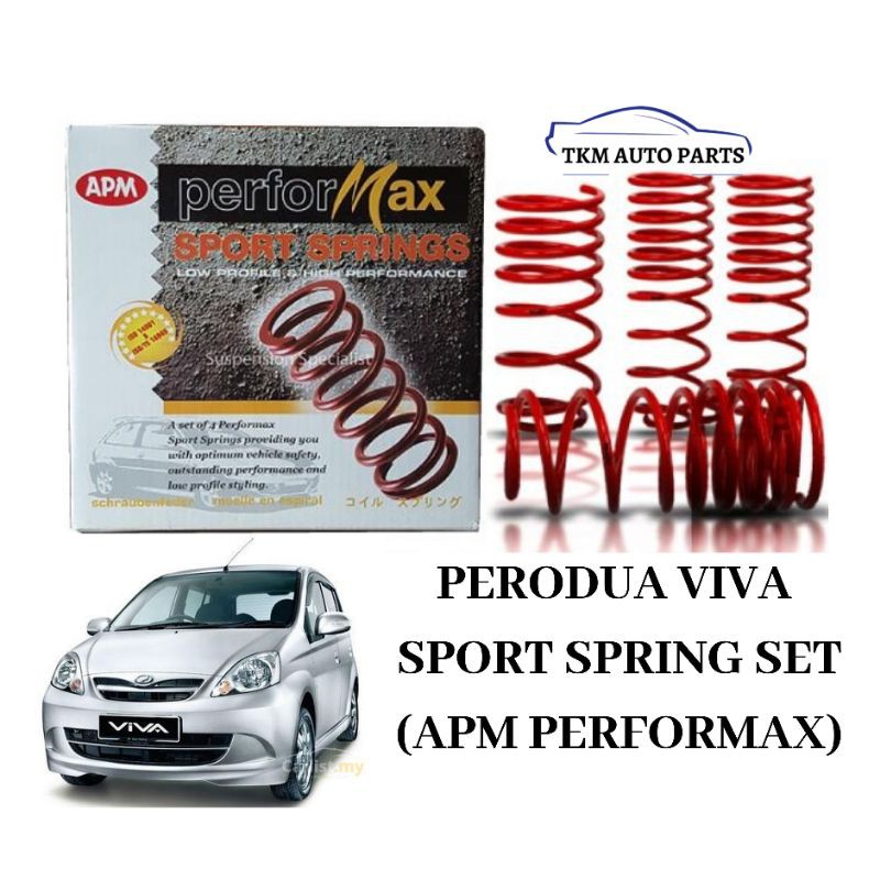 PERODUA VIVA SPORT SPRING SET (APM PERFORMAX) | Shopee Philippines