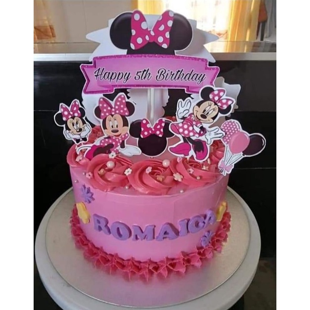 Customized Cake And Cupcake Toppers Shopee Philippines