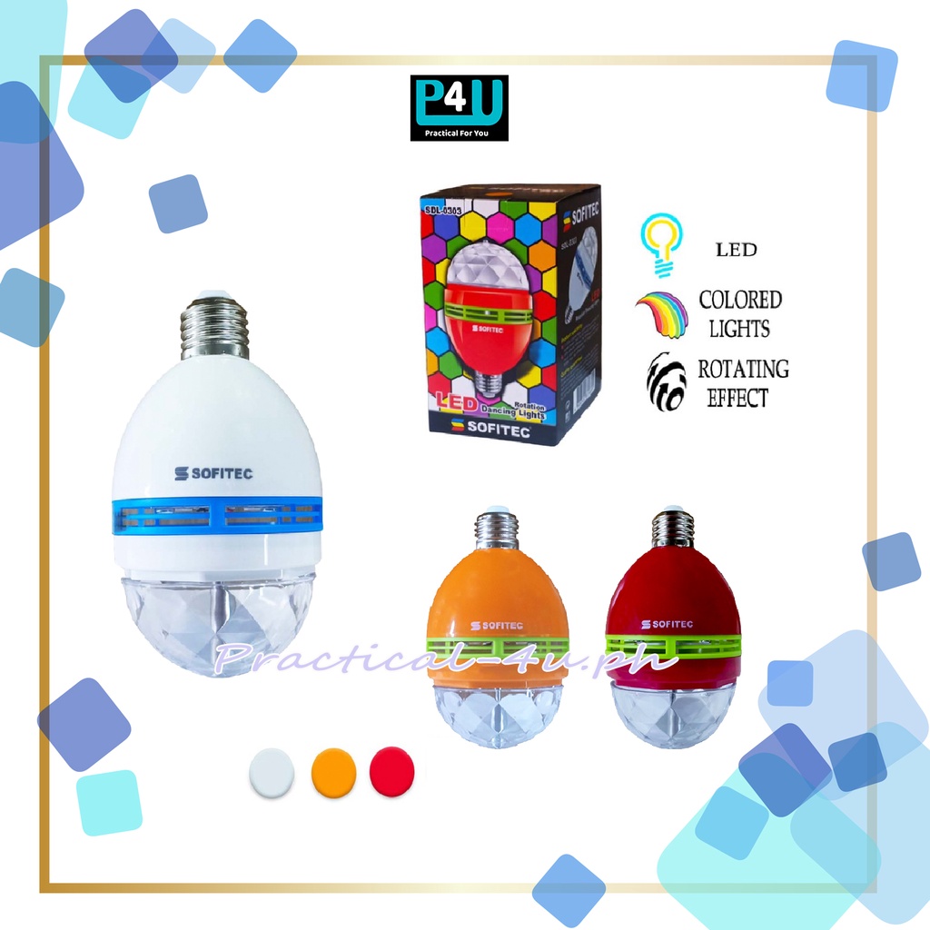 Rotation Dancing Party Lights Disco Lights SDL-0303 | Shopee Philippines